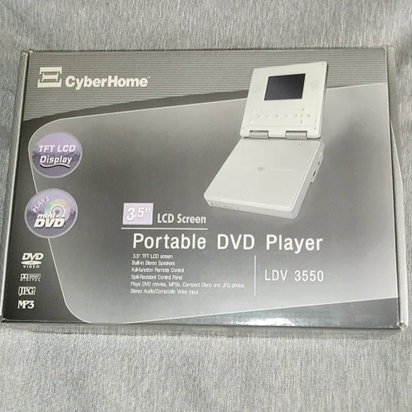 Cyberhome Portable Dvd Player Battery